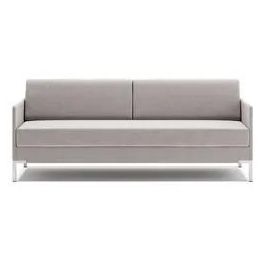 Schlafsofa HESTB&AElig;K "Hestb&aelig;k 415 3-Sitzer mit Klappfunktion", grau, B:208cm H:79cm T:82cm, 100% Polyester, Sofas, Schlafsofa, Umklappbar, Querschl&auml;fer, sehr komfortabel, Stauraum
