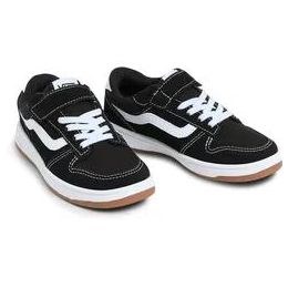 Sneaker Vans "RYLAND LS V", Kinder, Gr. 31, schwarz, wei&szlig;, Leder, Synthetik, Textil, Schuhe Sneaker, mit Klett, f&uuml;r Kinder und Jugendliche