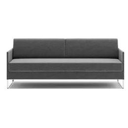 Schlafsofa HESTB&AElig;K "Hestb&aelig;k 33 3-Sitzer mit Klappfunktion", anthrazit, B:208cm H:79cm T:82cm, 100% Polyester, Sofas, Schlafsofa, Umklappbar, Querschl&auml;fer, sehr komfortabel, Stauraum