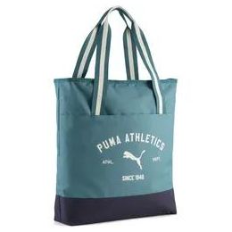 Tragetasche Puma "Puma Phase 15 l Class Tote-Bag Erwachsene", Gr. B/H/T: 32cm x 40cm x 10,5cm onesize, emerald ice gr&uuml;n, Polyester, Taschen