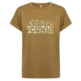 Kurzarmhemd soyaconcept "Soya Concept T-shirt SC-MARICA", Herren, Gr. XXL, Normalgr&ouml;&szlig;en, 7120 butternut, Obermaterial: 93% Lyocell, 7% Elasthan, Hemden