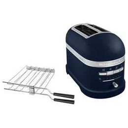 KitchenAid Toaster "5KMT2204EIB Ink Blue", ink blau, B:18cm H:22,5cm T:33cm, Toaster, mit Sandwichzange