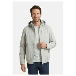 Outdoorjacke NEW CANADIAN, Herren, Gr. 30, silberfarben, grau, 100% Polyester, unifarben, kurz, hoch geschlossener Ausschnitt, Jacken Outdoorjacke, mit kuscheligem Stehkragen