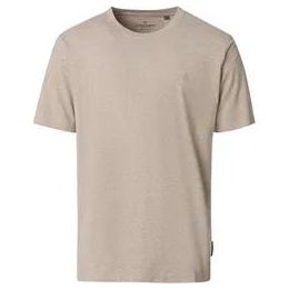 T-Shirt Casamoda "Casamoda T-Shirt uni", Damen, Gr. 6XL, braun (hellbraun), 100% Baumwolle, Shirts T-Shirt