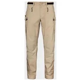 Sch&ouml;ffel Outdoorhose SCH&Ouml;FFEL "Pants Style Maghera MEN", Herren, Gr. 56, Normalgr&ouml;&szlig;en, 4705, beige, Oberstoff: 65% Polyester, 35% Baumwolle; Oberstoff Besatz: 88% Nylon, 12% Elasthan, Hosen Outdoorhose