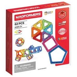 Magnetspielbausteine Magformers "Magformers Basic 62 Teile", bunt, Spielbausteine, Kinder, Kunststoff