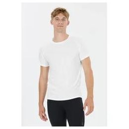 Funktionsshirt Endurance "Geaymay", Herren, Gr. M, wei&szlig;, 100% Polyester, unifarben, normal, Rundhals, Shirts Funktionsshirt, 4-Wege Stretch