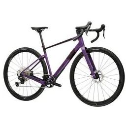 Gravelbike KROSS "Carbon Esker ADV 1.0 28" lila 12 G&auml;nge 2026" Gr. 53, lila, lila, Fahrr&auml;der, 53cm, 28 Zoll (71,12cm) hinten: 28 Zoll (71,12cm), Rahmen aus Carbon
