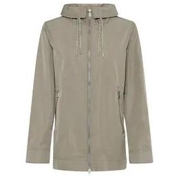 Fuchs & Schmitt Outdoorjacke FUCHS SCHMITT "Cityjacke", Damen, Gr. 44, taupe, Web, Obermaterial: 100% Polyester, unifarben, regular fit h&uuml;ftbedeckend, angesetztes B&uuml;ndchen, Jacken Outdoorjacke, &Uuml;bergangsjacke mit sportiver Kapuze