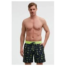 Badeshorts CAMP DAVID, Herren, Gr. XXL, Normalgr&ouml;&szlig;en, blau, Polyamid, bedruckt, Badehosen Badeshorts, mit Einschubtaschen