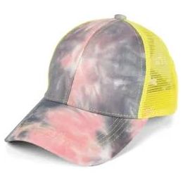 styleBREAKER "Ponytail Baseball Cap Batik mit Mesh Einsatz" 1 Stk.
