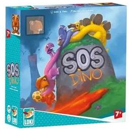 Spiel Loki "SOS Dino", bunt, Spiele, KinderB:24cm H:7cm T:24cm, B:24cm H:7cm T:24cm