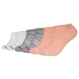 Sneakersocken s.Oliver "6er Pack", Herren, Gr. 39-42, coral cloud, 69% Baumwolle, 21% Polyester, 7% Polyamid, 3% Elasthan, uni, Socken Sneakersocken, 6er Pack Mesh-Bel&uuml;ftung f&uuml;r ausgeglichenes Fu&szlig;klima