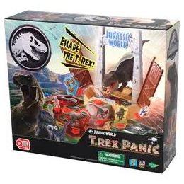 Spiel EPOCH GAMES "Jurassic World - T-Rex Panic", bunt, Spiele, Kinder