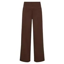Chinohose soyaconcept "Soya Concept Trousers SC-SIHAM", Damen, Gr. XS, Normalgr&ouml;&szlig;en, 8694 hot fudge, Obermaterial: 95% Polyester, 5% Elasthan, Hosen Chinohose