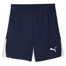 Trainingsshorts Puma "TEAMLIGA26 SHORTS", Herren, Gr. XXL, N-Gr, Puma navy, Puma wei&szlig;, Puma wei&szlig;, Interlock, Obermaterial: 100% Polyester, unifarben, regular fit kniefrei, Hosen, mit DryCELL-Technologie, atmungsaktiv, Regular Fit