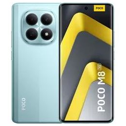 Xiaomi Smartphone "POCO M8 5G", Energieeffizienz: B (A-G), grun, 256 GB, Mobiltelefone