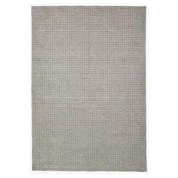 Teppich FLAIR RUGS "SPECKLE WASHABLE", grau, B:140cm H:9mm L:194cm, Oberfl&auml;che: 100% Polyester. R&uuml;ckseite: 38% Jute, 27% Baumwolle, 14% Polyester, 11% Synthetik, 10% sonstige Fasern, Teppiche, Teppich