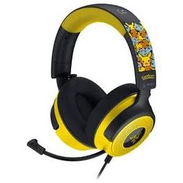 Razer Gaming-Headset "Kraken V4 X (Pok&eacute;mon Edition)", schwarz (gelb, schwarz), Kopfh&ouml;rer
