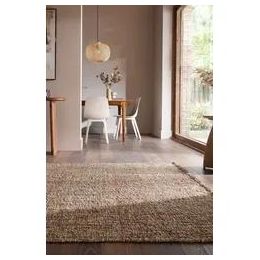 Teppich FLAIR RUGS "HEATHER", terrakotta, B:160cm H:0mm L:230cm, Oberfl&auml;che: 100% Wolle. R&uuml;ckseite: 100% Baumwolle, Teppiche, Teppich