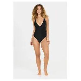ENDURANCE ATHLECIA Badeanzug ATHLECIA "Bleisy", Damen, Gr. 36, schwarz, 80% Polyamid, 20% Elasthan, Badeanz&uuml;ge Badeanzug, UV-Schutz