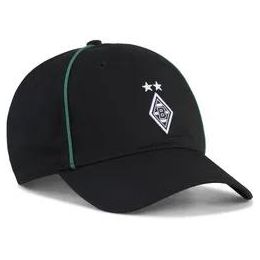 Flex Cap Puma "Borussia M&ouml;nchengladbach KING Cap Erwachsene", Gr. onesize, wei&szlig; (schwarz, wei&szlig;), Obermaterial: 100% Baumwolle. Futter Vorderteil: 100% Baumwolle. Unter Schirm: 100% Baumwolle, unifarben, Caps
