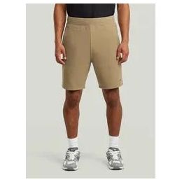 G-Star Raw Trainingsshorts G-STAR "Structured Jersey Short", Herren, Gr. XXL, safari, Obermaterial: 64% Polyester, 34% Baumwolle, 2% Elasthan, Hosen