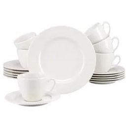 Kaffeeservice Creatable "Venice, Service 18-tlg.", creme, 18, Porzellan, Geschirr-Sets, Kaffeeservice, Klassische Tischkultur, Zeitlose Eleganz