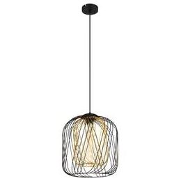 Globo LIGHTING H&auml;ngeleuchte "DICHTI", schwarz, &Oslash; 35cm H: 150cm, 1 Stk., Leuchten, H&auml;ngelampe/Pendelleuchte/Esszimmer/Wohnzimmer/Esstisch, H&auml;ngeleuchte