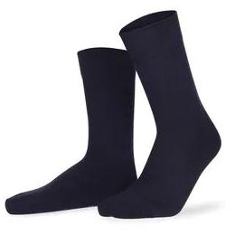 Socken Hudson "Socke Relax Woolmix Clima", Damen, Gr. 39-42, schwarz (nachtblau 0311), Obermaterial: 53% Baumwolle CO. 42% Schurwolle WV. 4% Polyamid PA. 1% Elasthan EL., Socken Socken