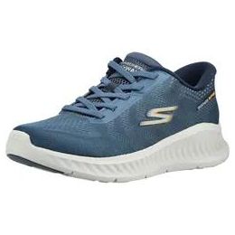 Sneaker Skechers "Skechers Sneaker Textil", Herren, Gr. 46, navy, Textil, Schuhe Sneaker