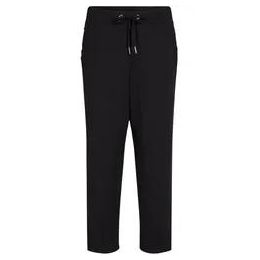 Chinohose soyaconcept "Soya Concept Trouser SC-SIHAM", Damen, Gr. M, Normalgr&ouml;&szlig;en, 9999 schwarz, Obermaterial: 95% Polyester, 5% Elasthan, Hosen Chinohose