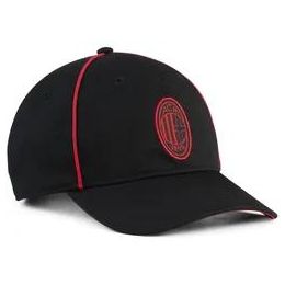 Flex Cap Puma "AC Milan KING Cap Erwachsene", Gr. onesize, rot (schwarz for all time rot), Obermaterial: 100% Baumwolle. Futter Vorderteil: 100% Baumwolle. Unter Schirm: 100% Baumwolle, unifarben, Caps