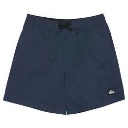 Badeshorts Quiksilver "EVERYDAY VOLLEY YTH 14", Kinder, Gr. 14 (158/164), N-Gr, schwarz navy, Web, Baumwolle, Polyester, unifarben, Badehosen Badeshorts, f&uuml;r Kinder und Jugendliche, bequeme Passform
