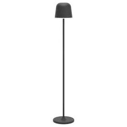 Eglo Stehlampe "MANNERA-L Stehlampe - Alu, Stahl - LED - 4,3W - IP54", schwarz, 1, &Oslash; 16cm H: 140cm, 1 Stk., Leuchten, Standleuchte, Leselampe, Wohzimmer, Schlafzimmer, H140 x &Oslash;16 cm, Stehlampe