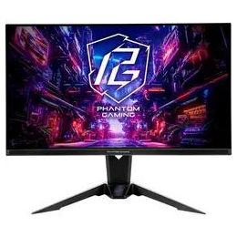Asrock Gaming-Monitor "PGO27QFV", Energieeffizienz: G (A-G), schwarz, B:61cm H:35,8cm T:7,1cm, Monitore