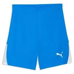 Trainingsshorts Puma "TEAMLIGA26 SHORTS", Herren, Gr. M, N-Gr, electro royal, Puma wei&szlig;, Puma wei&szlig;, Interlock, Obermaterial: 100% Polyester, unifarben, regular fit kniefrei, Hosen, mit DryCELL-Technologie, atmungsaktiv, Regular Fit