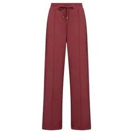 Chinohose soyaconcept "Soya Concept Trouser SC-BANU", Damen, Gr. S, Normalgr&ouml;&szlig;en, 4470 dunkel rot, Obermaterial: 48% Modal, 48% Polyester, 4% Elasthan, Hosen Chinohose
