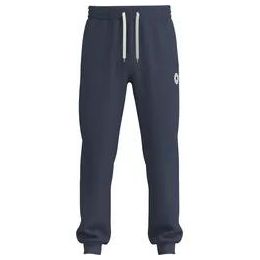 Jogginghose Converse "CHUCK PATCH JOGGER", Herren, Gr. XL, N-Gr, blau (navy), Obermaterial: 80% Baumwolle, 20% Polyester, Hosen Jogginghose, sportlicher Stil, pflegeleicht, bequeme Passform