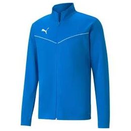 Trainingsjacke Puma "TEAMRISE TRAINING POLY JACKET", Herren, Gr. 3XL, electric blau lemonade, Piqu&eacute;, Obermaterial: 100% Polyester, unifarben, regular fit normal, Jacken Trainingsjacke, sportlicher Stil, atmungsaktives Material, mit DryCELL Technologie