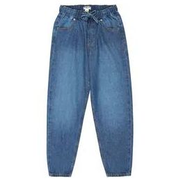 Jogginghose Roxy "Thousand Stars Denim", M&auml;dchen, Gr. 14(155-164cm), medium blau, Obermaterial: 100% Walkfrottier;, Hosen Jogginghose
