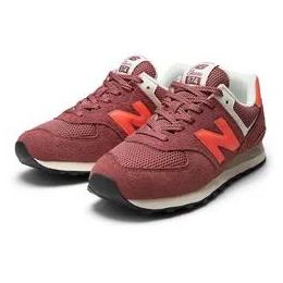 Sneaker New Balance "574", Damen, Gr. 37,5, apollo gold, Synthetik, Textil, Schuhe Sneaker