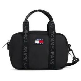 Tommy Hilfiger Umh&auml;ngetasche TOMMY JEANS "TJW ESS DAILY CROSSOVER", Damen, Gr. B/H/T: 21cm x 14cm x 8cm, schwarz, Textil, Taschen Umh&auml;ngetasche, Damen Schultertasche, Tragetasche mit Logoschriftz&uuml;ge