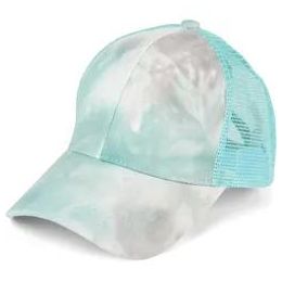styleBREAKER "Ponytail Baseball Cap Batik mit Mesh Einsatz" 1 Stk.