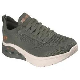 Sneaker Skechers "BOBS ARC WAVES 2.0", Herren, Gr. 39, olivgr&uuml;n, Textil, Schuhe Sneaker, Schn&uuml;rschuh, Laufschuh in veganer Verarbeitung
