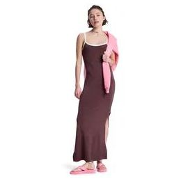 Sommerkleid Roxy "Sugar Sands Maxi", Damen, Gr. L, US-Gr&ouml;&szlig;en, french roast, Obermaterial: 62% Viskose, 30% Modacryl, 8% Elasthan;, Kleider Sommerkleid