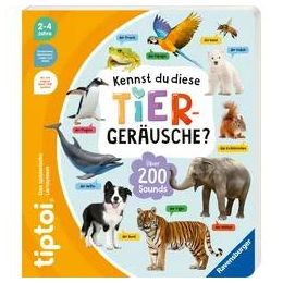Kinderbuch Ravensburger "tiptoi Kennst du diese Tierger&auml;usche?", bunt, B:23,5cm H:27cm, B&uuml;cher, Made in Europe