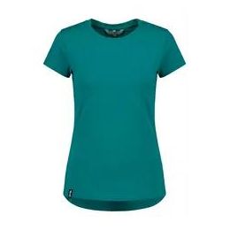 alife and kickin Rundhalsshirt ALIFE & KICKIN "Damen TheresAK A Kurzarmshirt, Shirt", Damen, Gr. M, peacock, 95% Viskose, 5% Elasthan, Shirts Rundhalsshirt, leichtes T-Shirt mit Rundhals aus weichem Materialmix