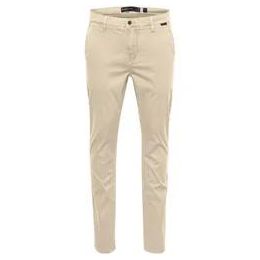 Chinohose INDICODE "Chinohose IDLucas", Herren, Gr. 30, L&auml;nge 32, beige (irish cream), Obermaterial: 98% Baumwolle CO. 2% Elasthan EL., Hosen Chinohose