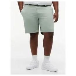Tommy Hilfiger Big & Tall Chinoshorts "BT-DENTON 9.5 ESS TWILL-B", Herren, Gr. 48, N-Gr, minty grau, Web, Obermaterial: 97% Baumwolle, 3% Elasthan, TOMMY HILFIGER BIG & TALL, ca. Mitte Knie, Hosen Chinoshorts, Twill, slim fit, Gro&szlig;e Gr&ouml;&szlig;en